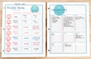 October Budget Monthly Meal Plan | The Budget Mom