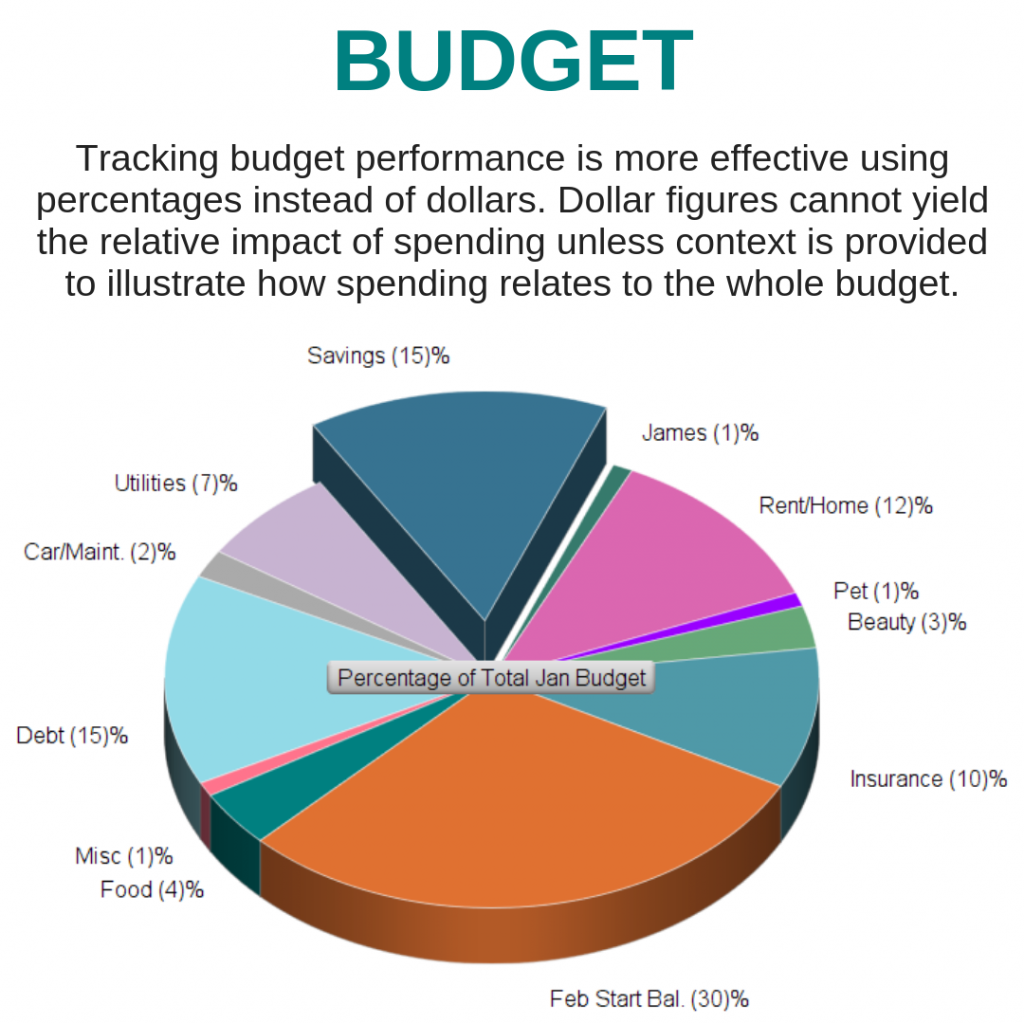 January 2019 Budget Recap | The Budget Mom
